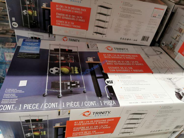 Trinity 5-Tier 24” Wide Narrow Rack – CostcoChaser