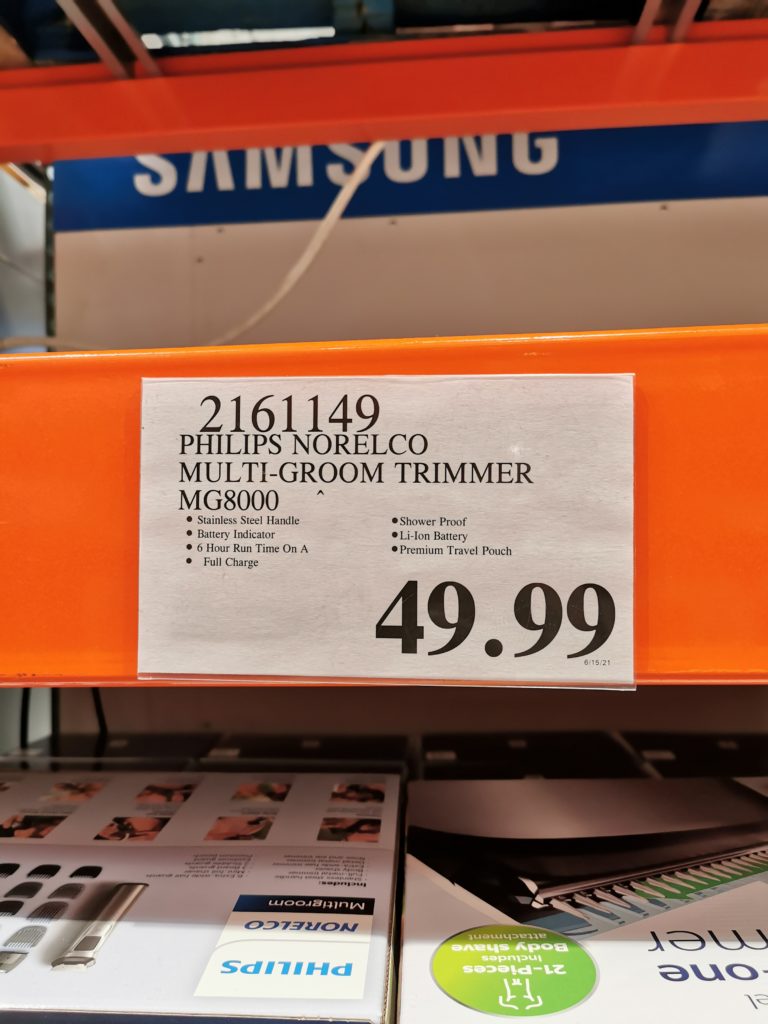 Costco-2161149-Philips-Norelco-Multi-Groom-Trimmer-tag – CostcoChaser