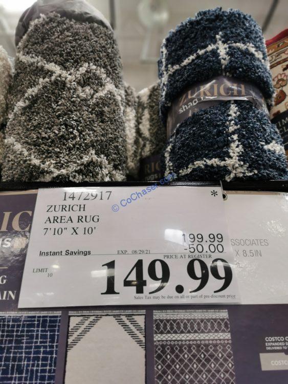 Zurich Area Rug 7’10” x 10’ – CostcoChaser