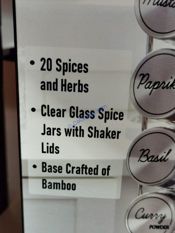 ORII 20 Jar Spice Rack – CostcoChaser