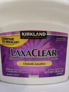 Kirkland Signature LaxaClear, 100 Doses 2X29.9 Ounce – CostcoChaser