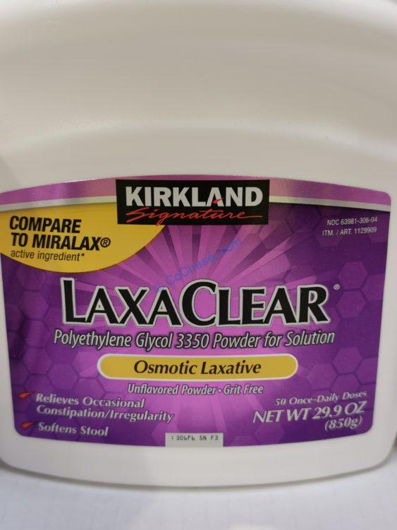Kirkland Signature LaxaClear, 100 Doses 2X29.9 Ounce – CostcoChaser