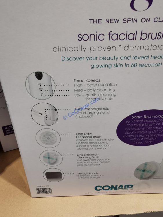 Costco-1434056-Conair-True-Glow-Sonic-Facial-Brush-Kit5 – Costco Chaser