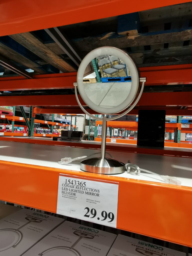 Conair Reflections LED Lighted Mirror, Model# BE21GDR – CostcoChaser