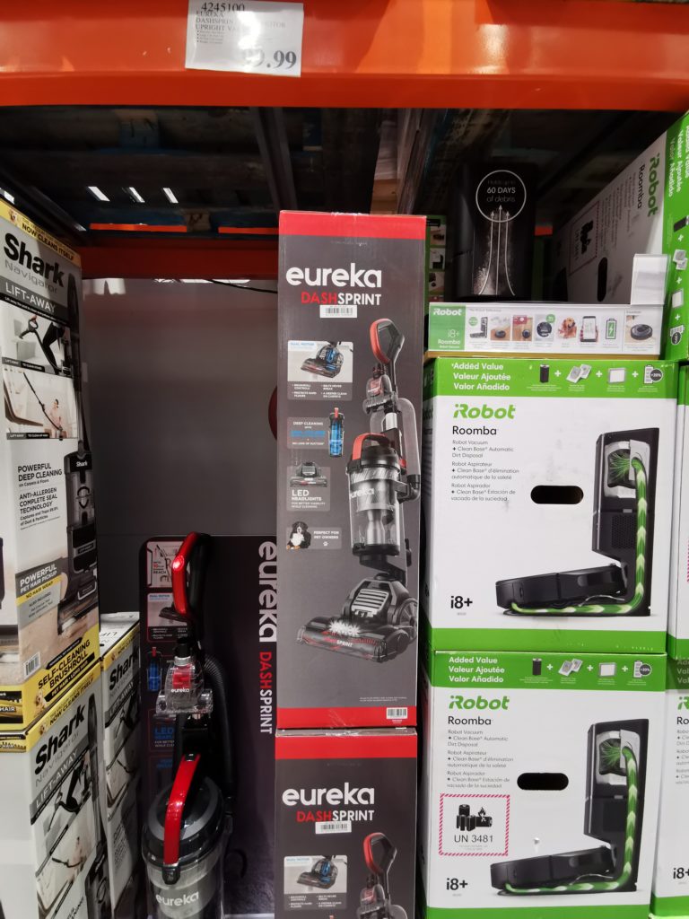 Eureka DashSprint Dual Motor Upright Vacuum, Model#NEU610 – Costco Chaser