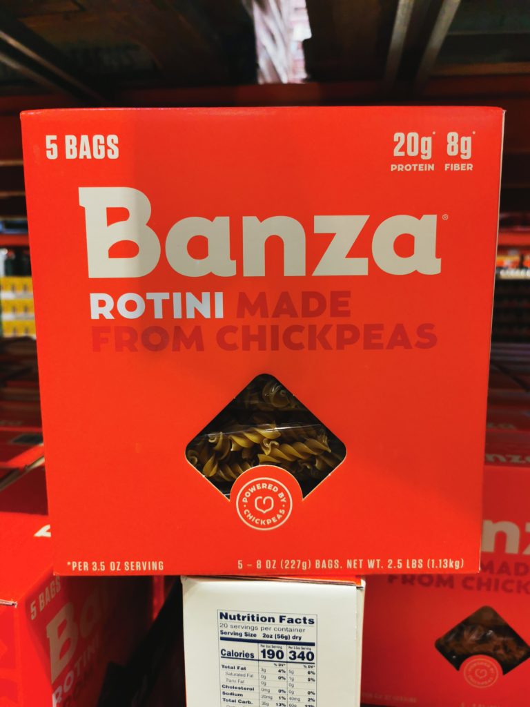 Banza Chickpea Rotini 2.5 Pound Box – CostcoChaser