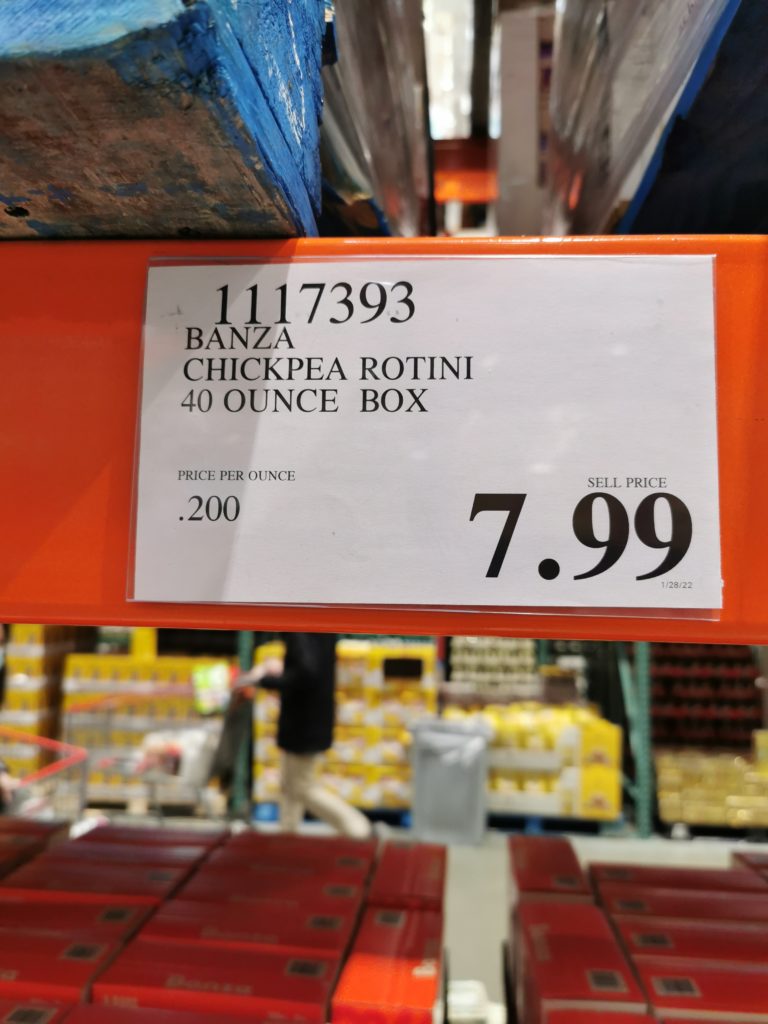 Banza Chickpea Rotini 2.5 Pound Box – CostcoChaser