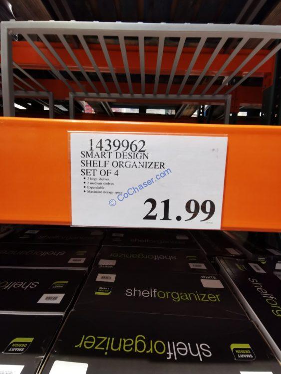 Costco-1439962-Smart-Design-Shelf-Organizer-tag – Costco Chaser