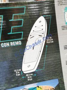 Hyperlite Elevation 10’2″ Inflatable Stand Up Paddle Board Package ...