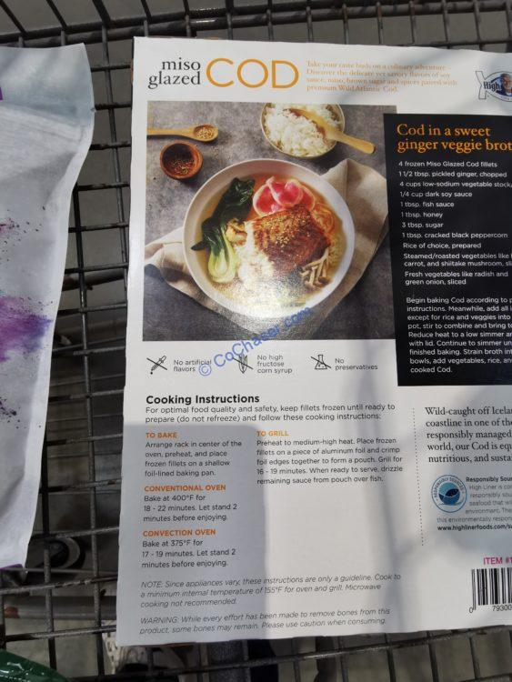 High Liner Miso Glazed COD 2 Pound Box – Costco Chaser