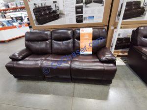 Simon Li Ridgewin Power Leather Sofa / Loveseat – CostcoChaser