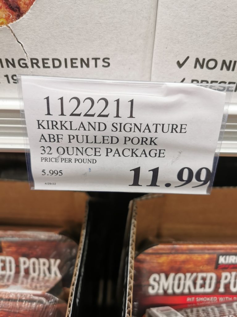 Costco-1122211-Kirkland-Signature-ABF-Pulled-Pork-tag – CostcoChaser