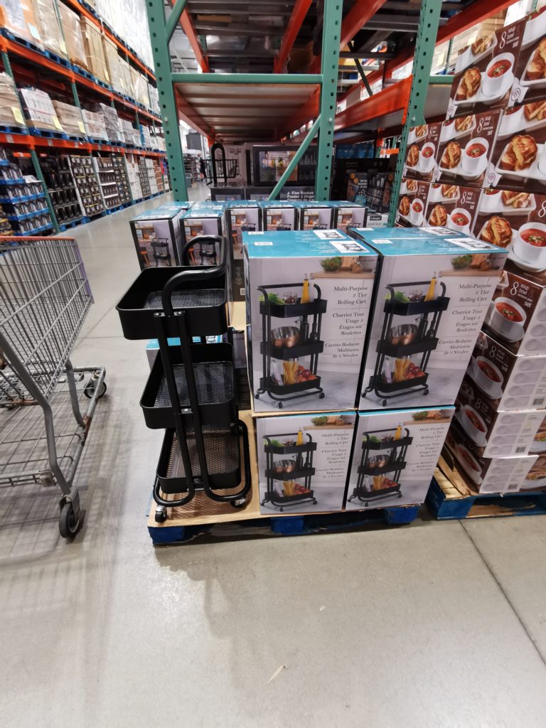 Costco 1541581 3 Tier Rolling Cart CostcoChaser Costco 1541581 3 Tier Rolling Cart CostcoChaser
