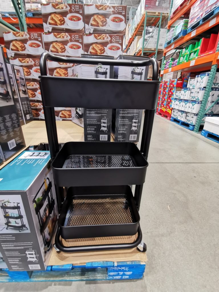 3-Tier Rolling Cart – CostcoChaser