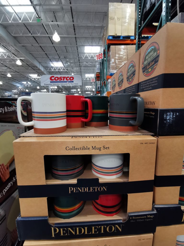 Pendleton 18 OZ Collectible Mugs, 4-pack – Costco Chaser