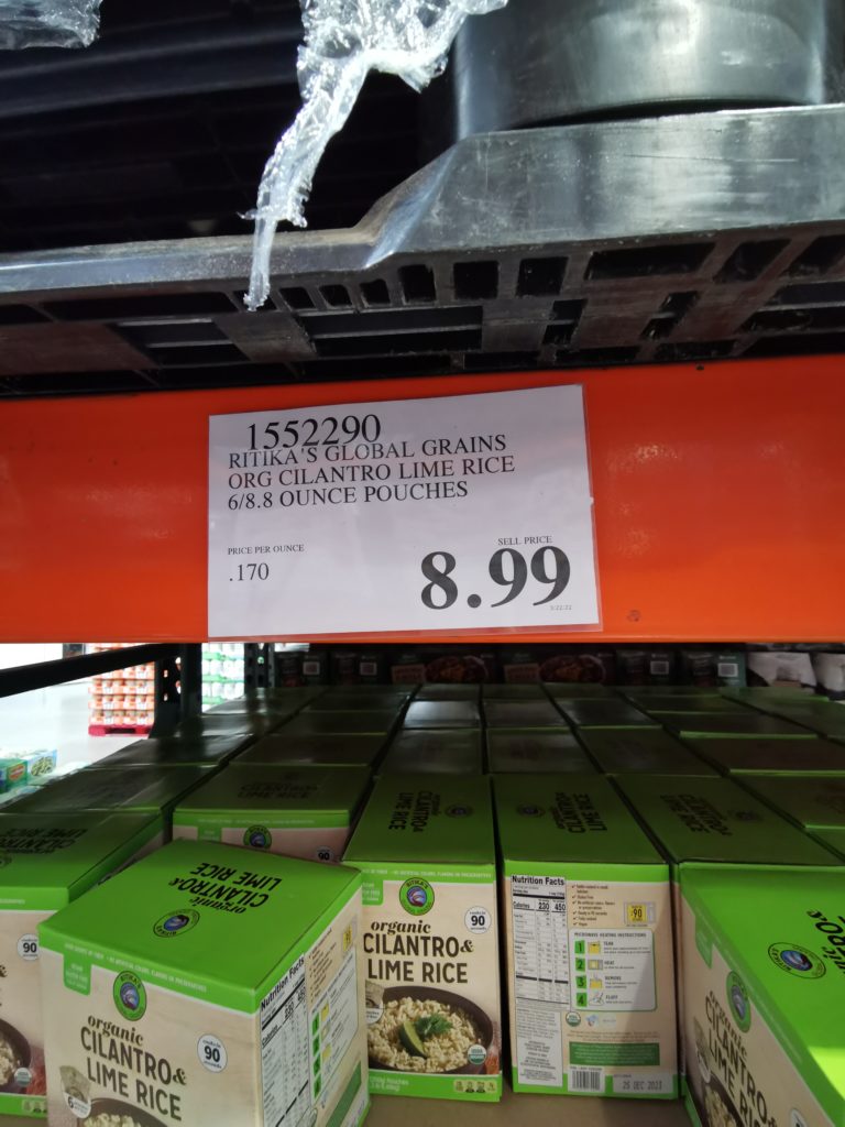 Costco-1552290-Ritikas-Global-Grains-Organic –Cilantro-Lime-Rice-tag ...