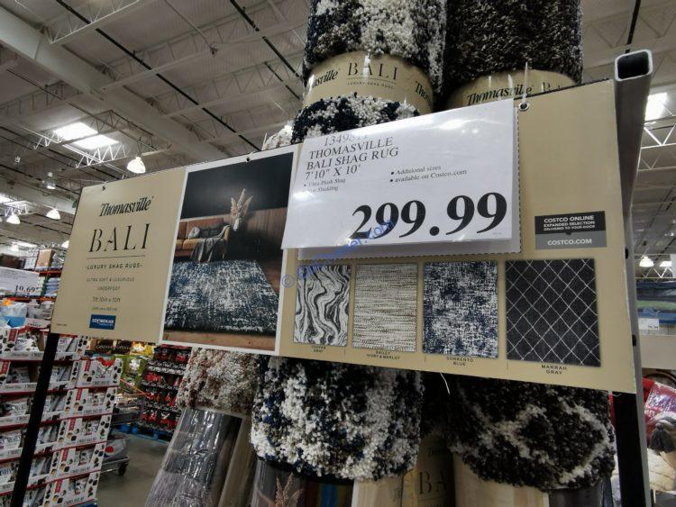 Costco-1349811-Thomasville-Bali-Shag-Rug-tag – Costco Chaser