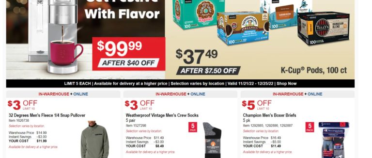 Costco Coupon Book: Nov. 21 – Dec. 25, 2022 – CostcoChaser