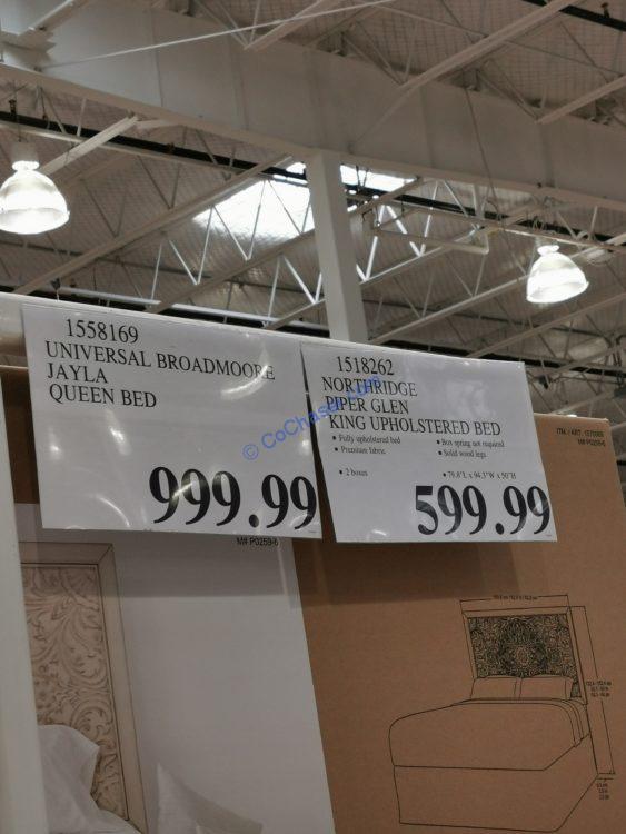 Costco-1518262-Northridge-Piper-Glen-King-Upholstered-Bed-tag – Costco ...