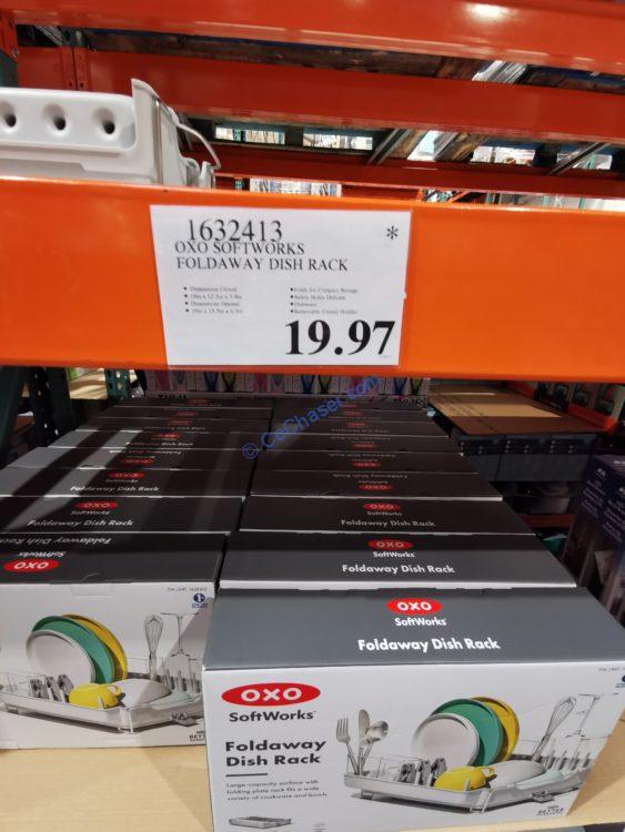 Costco-1632413-OXO-Softworks-Foldaway-Dish-Rack-tag – Costco Chaser