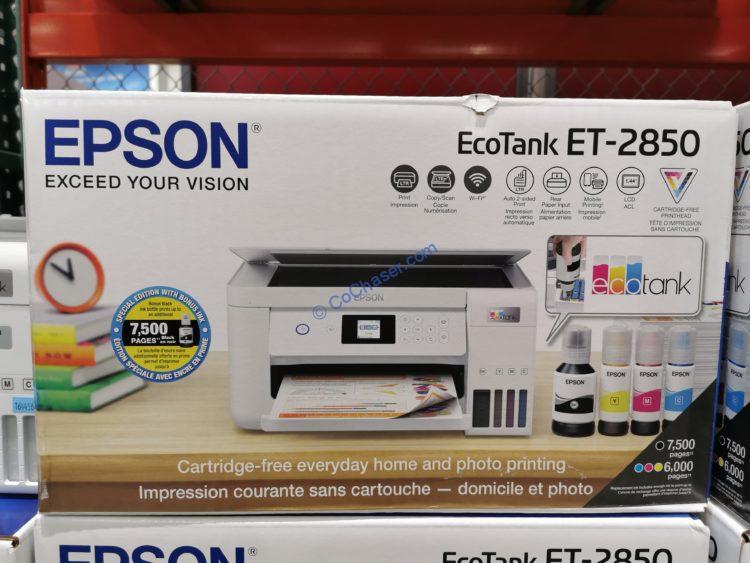 Epson EcoTank ET-2850 Special Edition Wireless Printer, Model ...