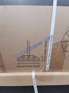 Seasons Sentry 11FT Solar LED Cantilever Umbrella – Costco Chaser