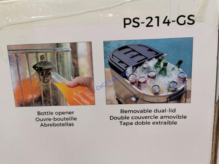 Permasteel 80 QTPortable Patio Cooler, Model PS-214-GS – CostcoChaser
