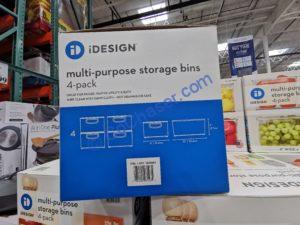 iDesign Multi-Purpose Storage Bins, 4-Pack – CostcoChaser