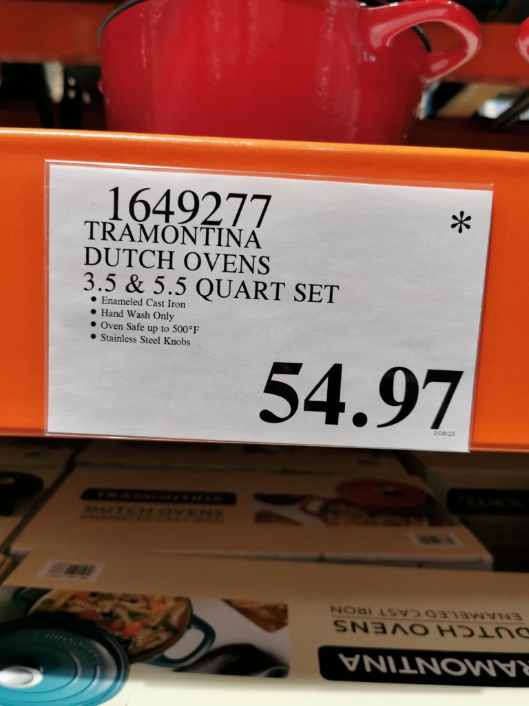 Costco-1649277-Tramontina-Dutch-Ovens-tag – CostcoChaser