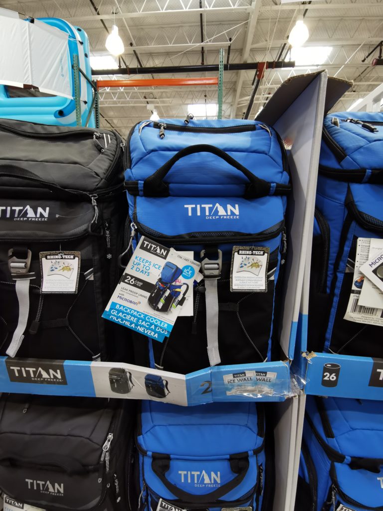 Titan Deep Freeze 26 Can Backpack Cooler – Costco Chaser