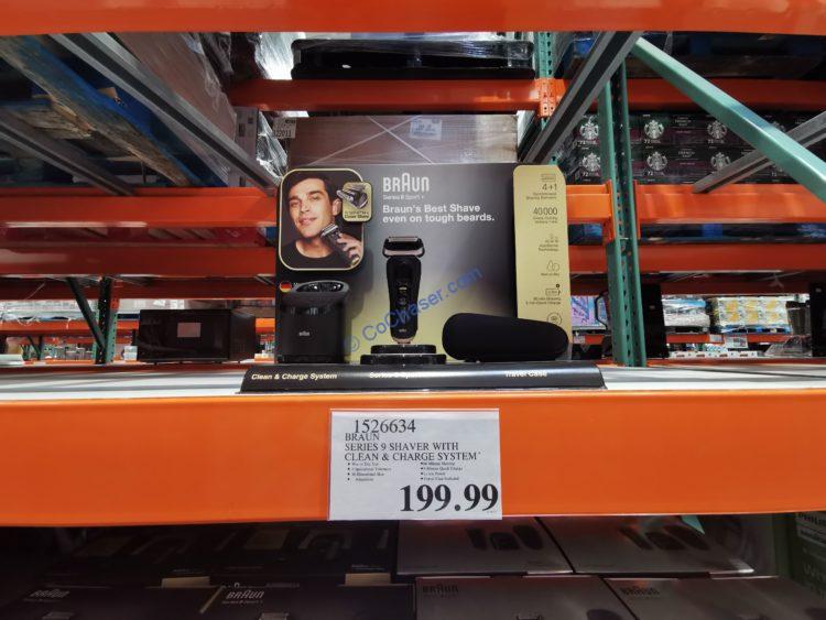 Braun Series 9 Shaver with Clean and Charge System – CostcoChaser