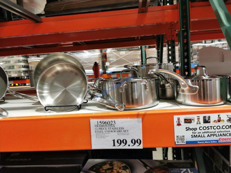 Tramontina 12-piece Stainless Steel Cookware Set – CostcoChaser