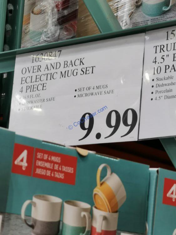 Overandback Eclectic Mugs Set, 4 Piece – CostcoChaser