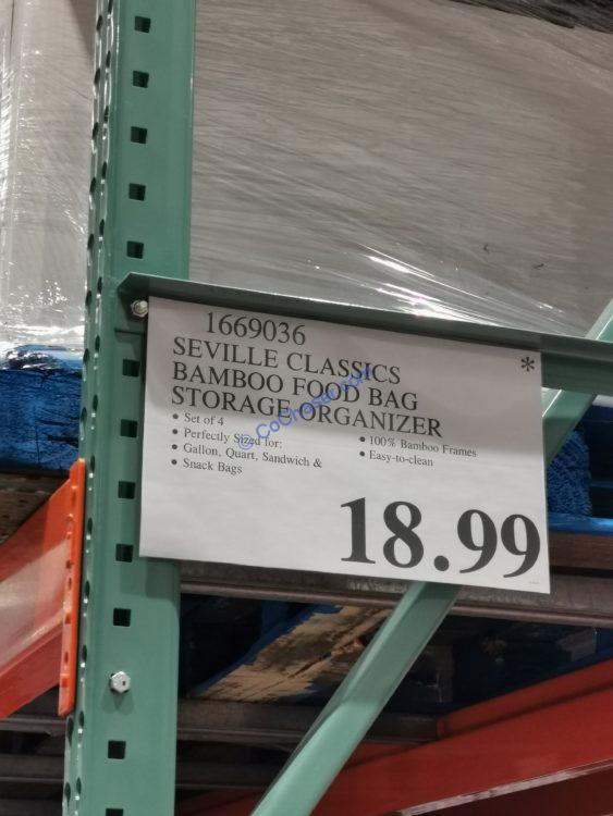 Costco-1669036-Seville-Classics-Bamboo-Food-Bag-Storage-Organizer-tag ...