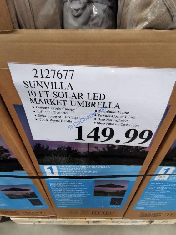 Costco-2127677-Sunvilla-10FT-Solar-LED-Market-Umbrella-tag – Costco Chaser