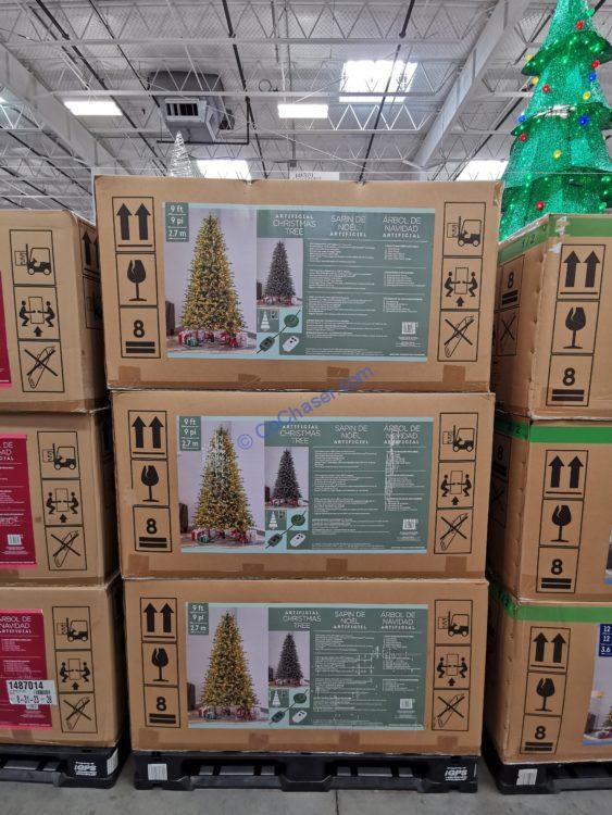 9′ Pre-Lit Radiant Micro LED Artificial Christmas Tree – CostcoChaser