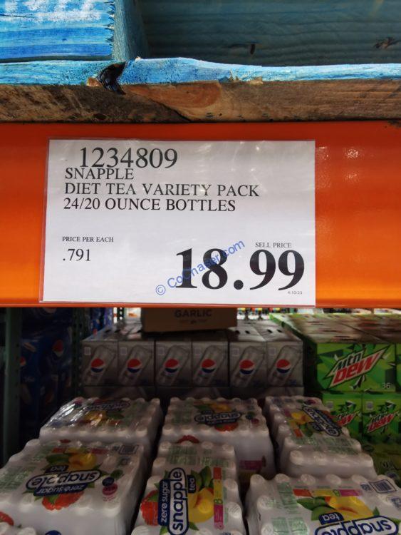 Costco-1234809-Snapple-Diet-Tea-Variety-Pack-tag – Costco Chaser