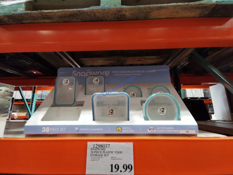 Snapware 38-piece Plastic Food Storage Set – CostcoChaser