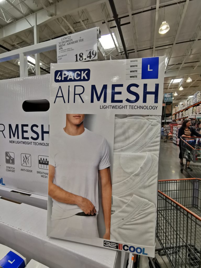 32 Degrees Men’s Air Mesh Tee 4PK – CostcoChaser