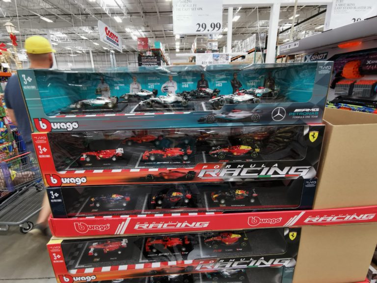 1:43 Scale F1 DIE CAST SET 6pk – CostcoChaser