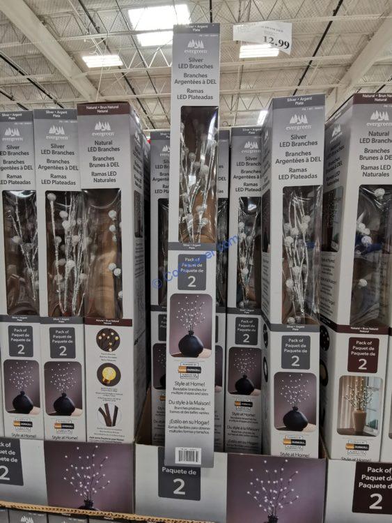 Evergreen 32” LED Décor Branches, 2-pack – CostcoChaser