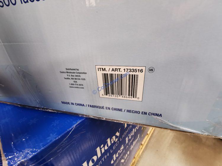 8’ Holiday Glitter Mesh Tree with LED Lights – CostcoChaser