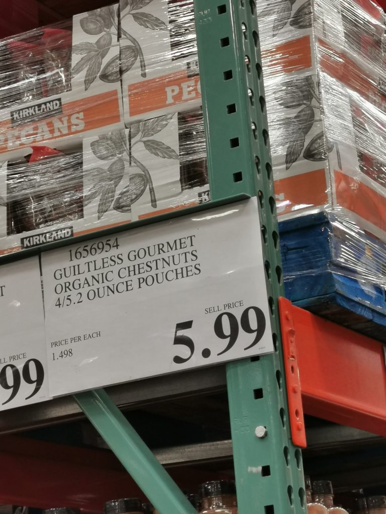 Costco-1656954-Guiltless-Gourmet-Organic-Chestnuts-tag – CostcoChaser