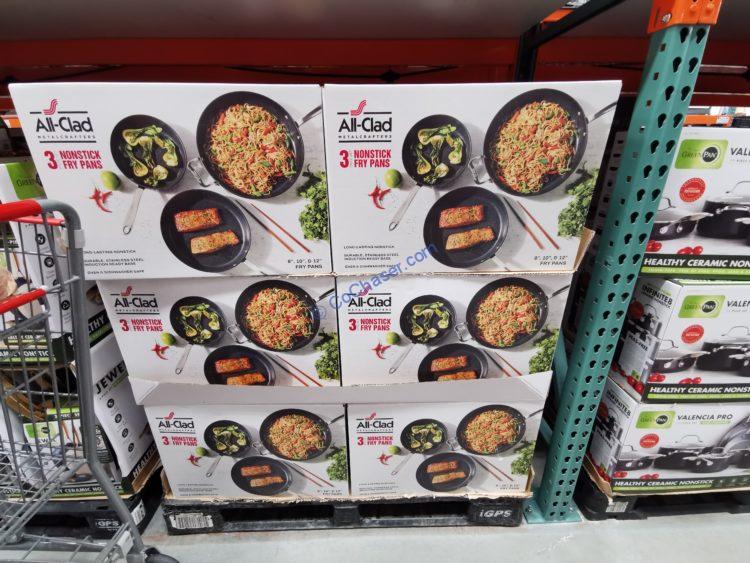 All-Clad Non-Stick Fry Pan 3-piece Set – CostcoChaser