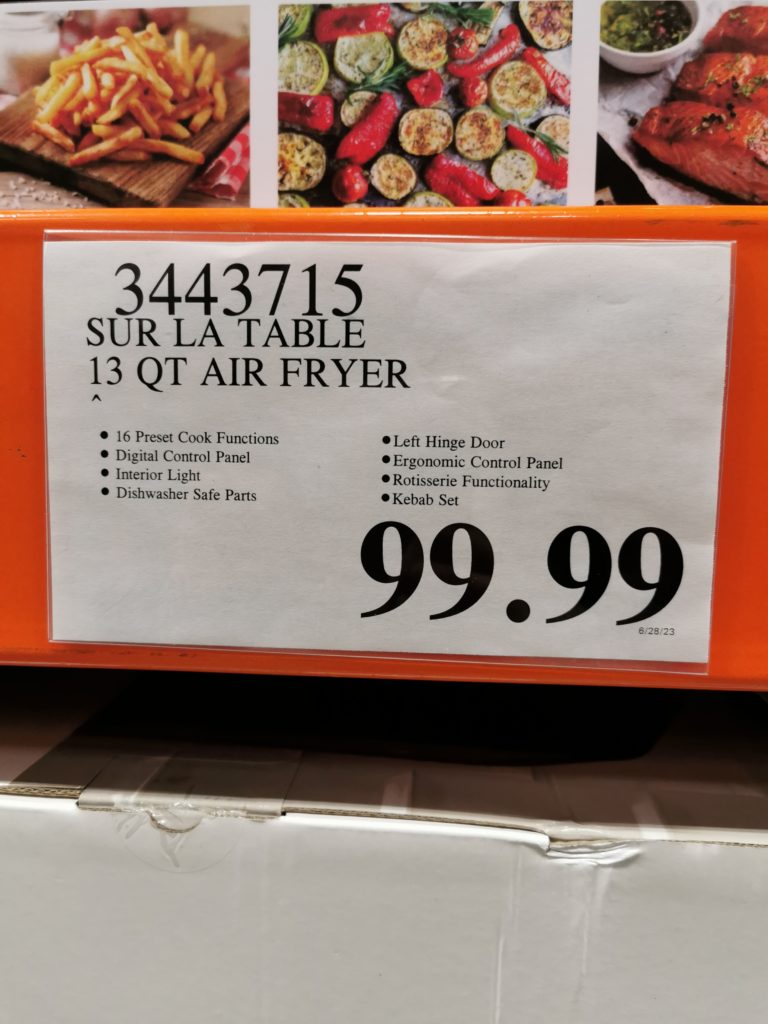 Costco-3443715-Sur-La-Table-13Quart-Air-Fryer-tag – CostcoChaser
