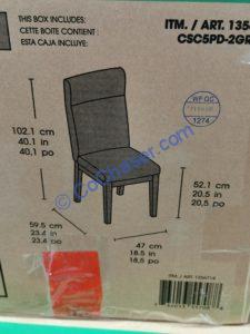 Bayside Furnishings Kaelyn 5-Piece Dining Set – CostcoChaser