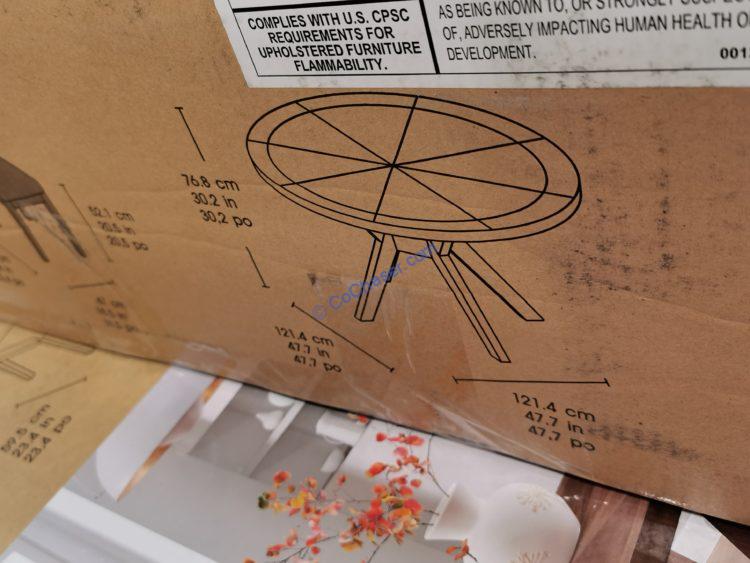 Bayside Furnishings Kaelyn 5-Piece Dining Set – CostcoChaser