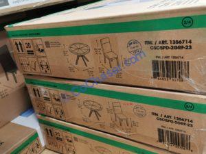 Bayside Furnishings Kaelyn 5-Piece Dining Set – CostcoChaser