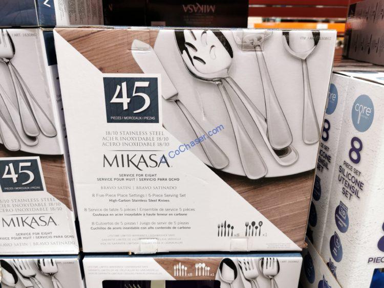 Mikasa 45-piece Flatware Set – CostcoChaser