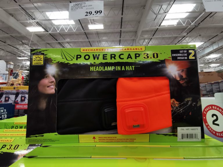 PowerCap Rechargeable LED Beanie 2 PK – CostcoChaser